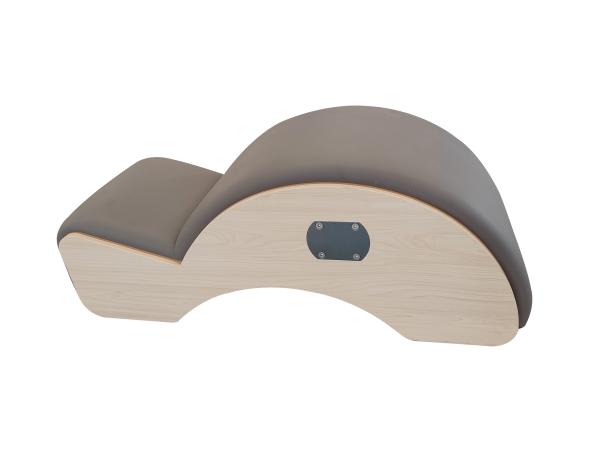 Quality Luxury Wooden Pilates Equipment Maple Pilates Spine Corrector U+PL005B With Premium Cushioned Support Pad for sale