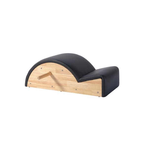 Quality Oak Wood Pilates Spine Corrector U+PL010 with Curved Posture Support Frame for sale