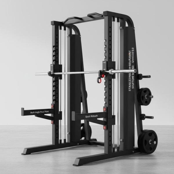 Quality Stabilizing Smith Machine U+H1033 Quick Relocate Multi Angle Pivot Point Durable for sale