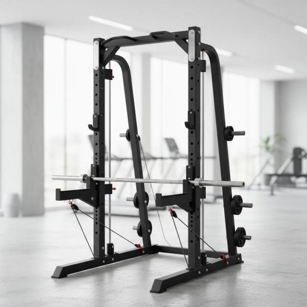 Quality Guiding Vertical Smith Machine U+H1034 Variable Path Hinge Based Resilient for sale