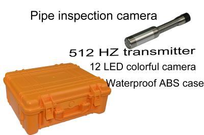 China manual push inspection videoscope with 512 hz sonde for sale
