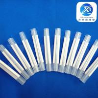 Quality Transparent Fiber Optic Cable Protection Sleeve Double Steel Rod for sale