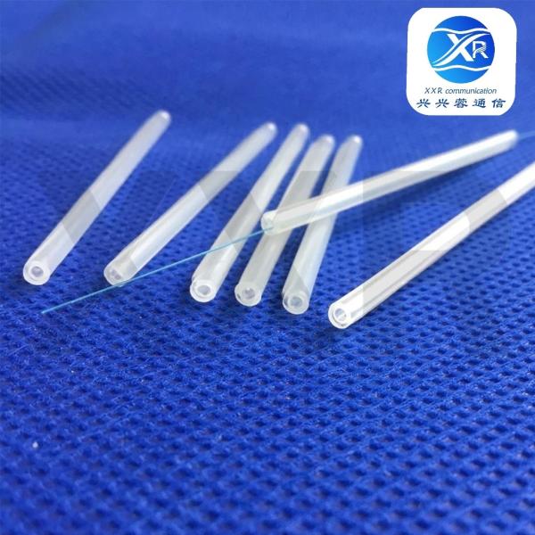 Quality Fiber Distribution Box Clear PE Fiber Splice Sleeve 40MM OD2.7MM for sale