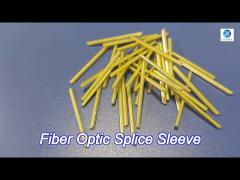 eva 1.5mm yellow fiber optic splice sleeves cross connect cabinet