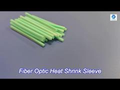 green fiber optic heat shrink sleeve , pe sleeve protector fiber optic