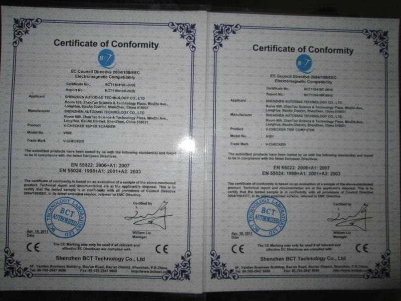  - Shenzhen Autodiag Technology Co.,Limited
