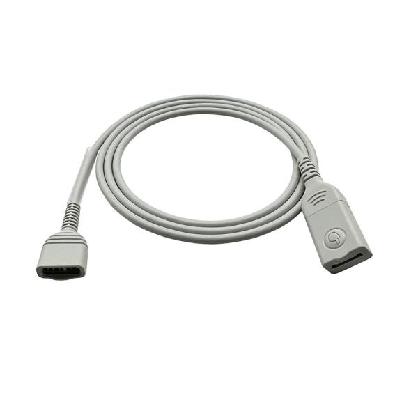 ビス・ヴィスタ 双方向 10Pin EEG モニター アダプターケーブル 4電極 グレー色