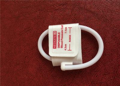 Disposable Non Invasive Blood Pressure Cuff One / Two Tube Air Hose