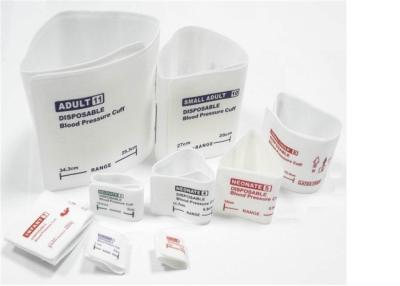 China 6 - branco material não tecido descartável de Bladderless dos punhos de 11cm NIBP à venda