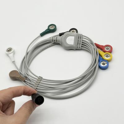 China Valenta 8pin Holter ECG Recorder ECG Holter Cable MN-08 for sale