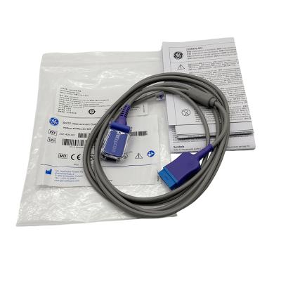 China Original GE 11pin Spo2 Extension Cable Nellcor OxiMax 2021406-001 for sale