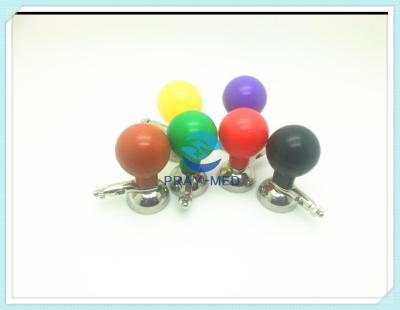 China Multifunction Reusable ECG Electrodes Adapters Chest Suction With Bule / Grey Bulb for sale