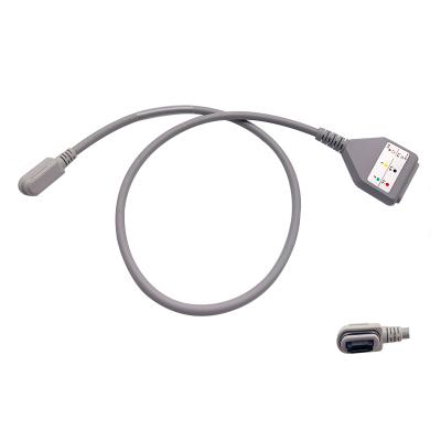 China TPU Mainline ECG Patient Cable 3 Lead Ecg Cable Compatible With GE for sale