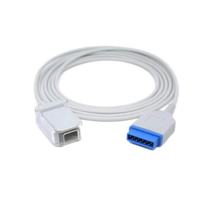 China GE marqutte 11pin  module spo2 adapter cable / extension cable for sale
