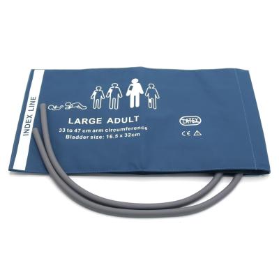 China Large Size Non Invasive Blood Pressure Cuff 33 - 47cm Size CE Standard for sale