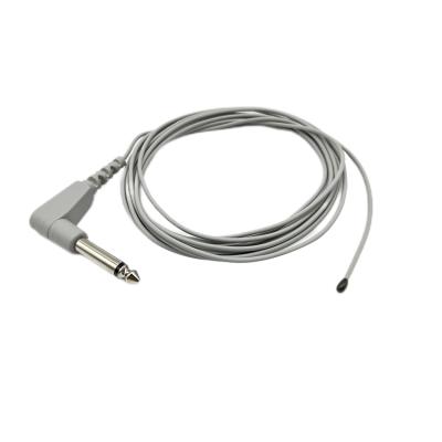China Esophageal / Rectal Medical Temperature Probe Child Suitable Grey Color for sale