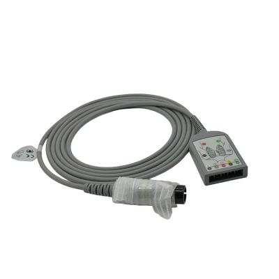 China EDAN ECG Trunk Cable AHA/IEC 6-Pin 2.7M ET05DGS061 for sale