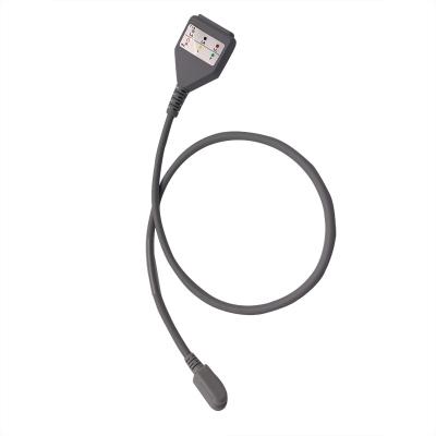 Cina TPU si bucano il cavo paziente di Ecg del cavo del cavo 3 di ECG compatibile con GE in vendita