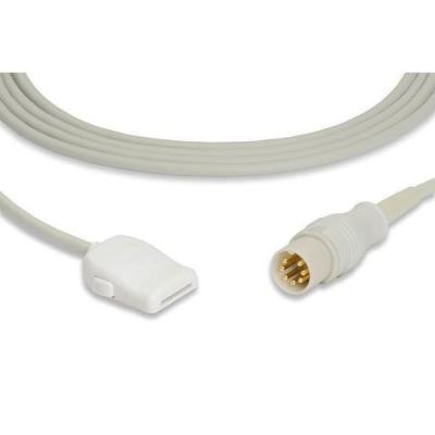 China De Uitbreidingskabel 2.4m 8ft 8 Pin Connector van Gray Schiller SpO2 Te koop