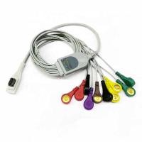 China GE Marquette 10 Lead Holter Cable Rozinn E9002TK E9002TL E9002TP for sale