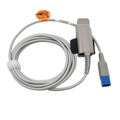 China 10 Grijze TPU Volwassen Spo2 Sensor 8 van voet Speldd Gevormde Mannelijke Schakelaar Te koop