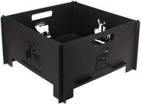 China Portable Charcoal Campground Fire Pit for sale