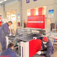 China CE Automatic Panel Bender Automatic Sheet Bending Machine For Metal Box for sale