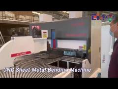 Servo Motor CNC Sheet Metal Bending Machine 170mm Height High Accuracy