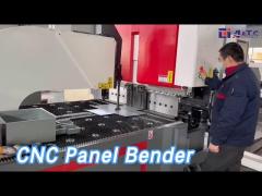 Metal Sheet CNC Panel Bender Machine 13 Axis 15 Axis Full Electric