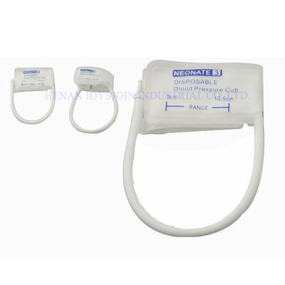 China Disposable Neonate Single Tube NIBP Cuff Medical Patient Monitor Blood Pressure Cuff for sale