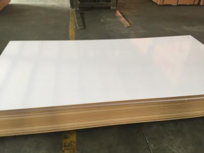 China 2018 Hot Sell High Gloss White Melamine MDF Board for sale