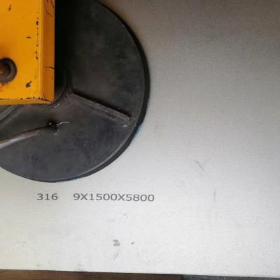 China 0.3120mm Dikte van het de Oppervlakteroestvrije staal van AISI 310 316 No.1 2B het Bladplaat Te koop