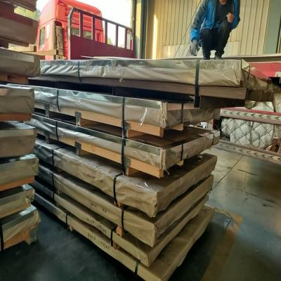 China Revestimento de aço inoxidável das placas No.1 2B da folha 316L Ss 316 Inox de ASTM AISI 430 à venda