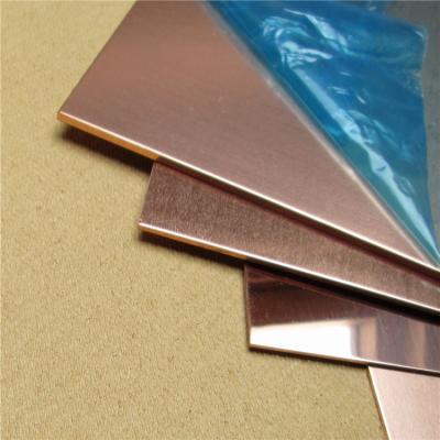 Cina Strato del rame di spessore C2680 di Jis H3100 0.1mm~200mm usato per decorativo in vendita