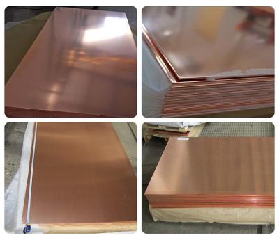 Cina Piatto di rame dello strato/ETP DHP del rame di ASTM C10100 C11000 C12000 in vendita