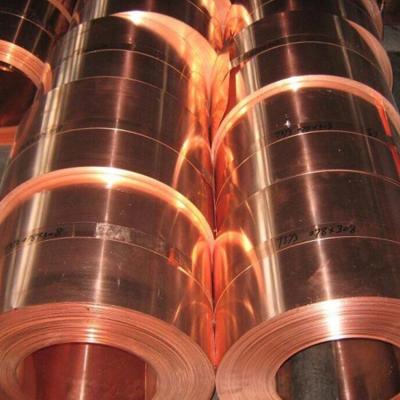 China Kupfer-Streifen-Spule der Phosphor-Bronzen-C52100 für Computer-Automobil-Kommunikation zu verkaufen