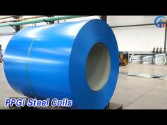Corrugated PPGI Steel Coils Dx51d Az Hot Rolled Corrosion Resistant