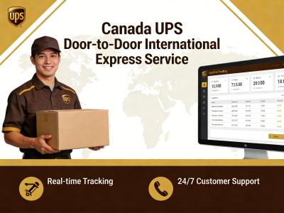 China Canada UPS Door To Door Express Service Real Time Tracking 24/7 Customer Support for sale