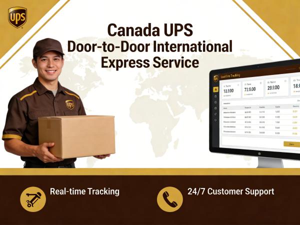 Quality Canada UPS Door To Door Express Service Real Time Tracking 24/7 Customer Support for sale