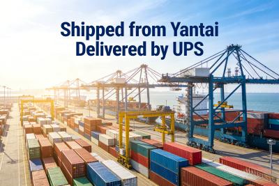 China Shipped From Yantai Delivered By UPS Fast Customs Clearance Coverage Across USA for sale