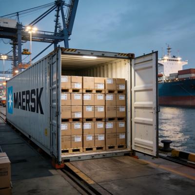 China FULL CONTAINER OCEAN FREIGHT ARRIVAL AT PORT , BULK CARGO , CUSTOMS DECLARATION . for sale