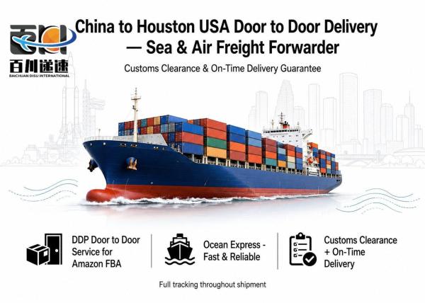 Quality China To Houston USA Door To Door Delivery Sea And Air Freight Forwarder for sale