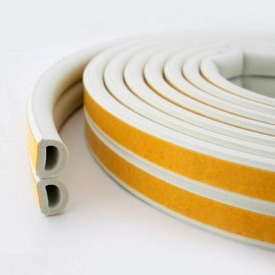 China Custom Sizes And Shapes Weather Stripping Rubber Seal Strip For Doors And Window Colors BLACK/GRAY/BROWN/WHITHE/OTHER for sale