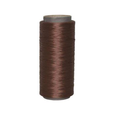 Cina 6-7GD Forza Pp Monofilament Multifilament 2mm 3ply Dty Bcf Filati di polipropilene per borse da maglia in vendita