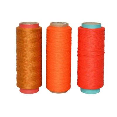 Cina 6-7GD Forza Pp Monofilament Multifilament 2mm 3ply Dty Bcf Filati di polipropilene per borse da maglia in vendita