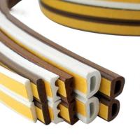 Quality Door and Window Rubber Seal Strip BROWN WHITHE for Weather Protection for sale