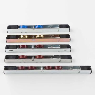 China UPVC Sliding Door Window Roller Double Wheels Modern Stainless Steel For Smooth Sliding for sale