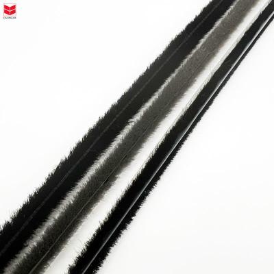 Cina Materiale in PP CLJ F20 Fresca da stampo Strip meteorologico per porta scorrevole 4.8*9MM Sello di porta in vetro Altezza pila 3-25mm/Lampietà 3-50mm in vendita