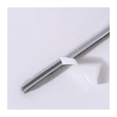 China Brush Seal Wool Pile Weatherstripping for Sliding Doors Dustproof Insectproof Soundproof Pile Height 3-25mm Width 3-50mm for sale