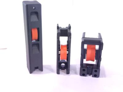 China Aluminium Slide Window Apposite Custom Pulley Wheel For Single Wheel for sale